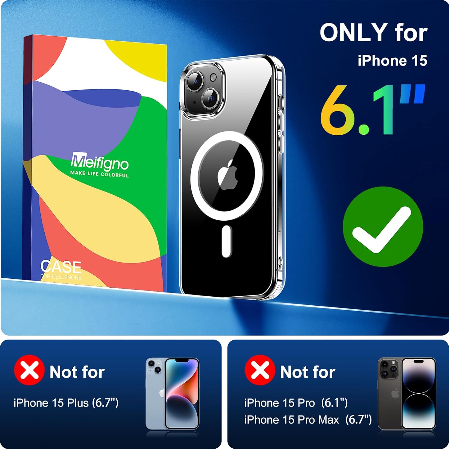 TRHOO-Magic Mag Series Designed for iPhone 15, [Military Grade ...