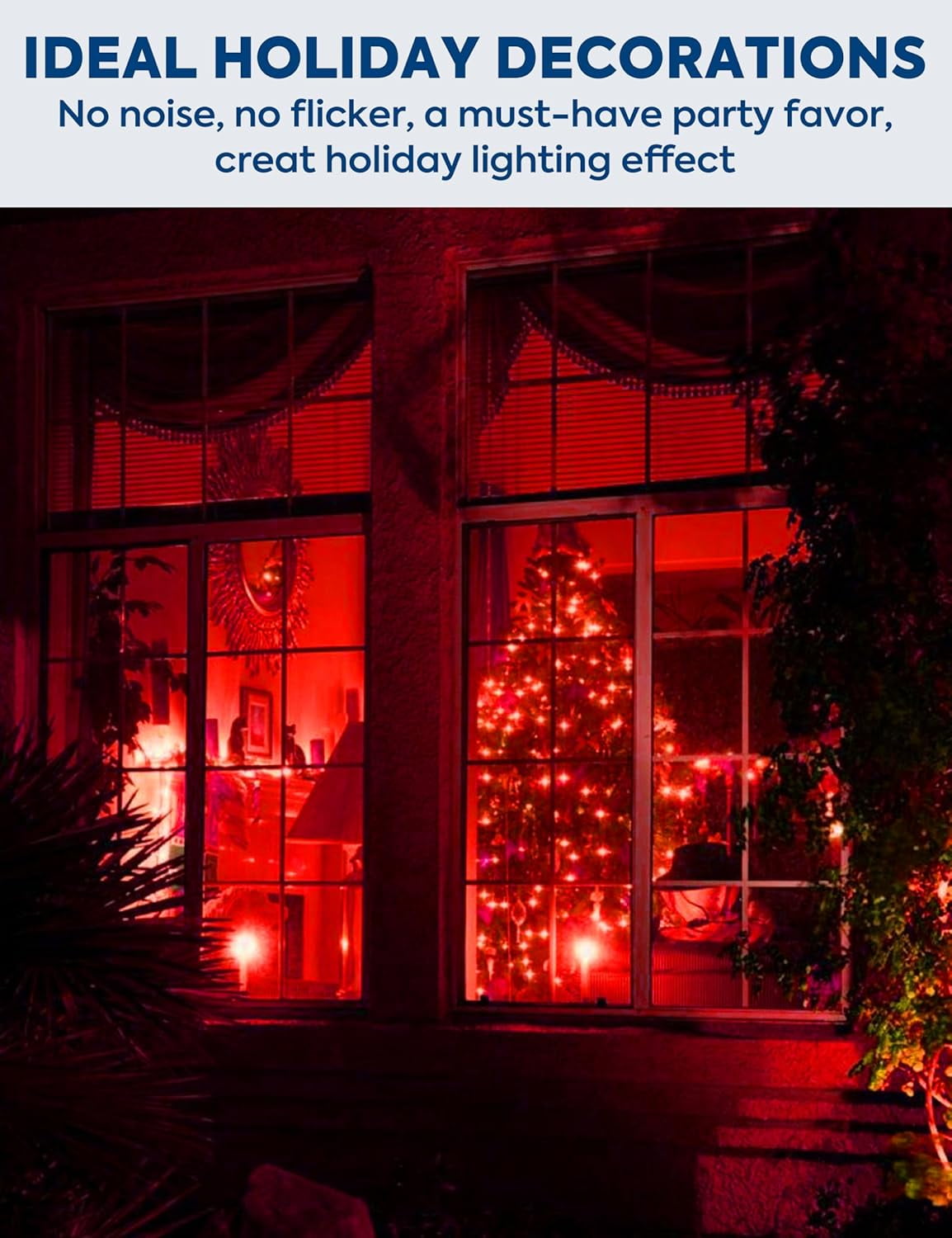 TRHOO-PAR38 Red LED Lights for Outside, 150W Flood Light Bulbs ...