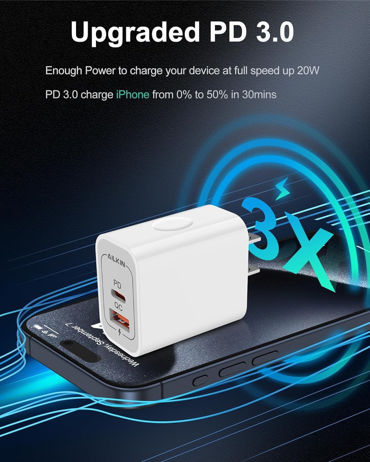 TRHOO-Pixel 9 Pro XL Charger Adapter, USB C Charger Block for Google Pixel 9 Fold 9Pro 8 8a 7 ...