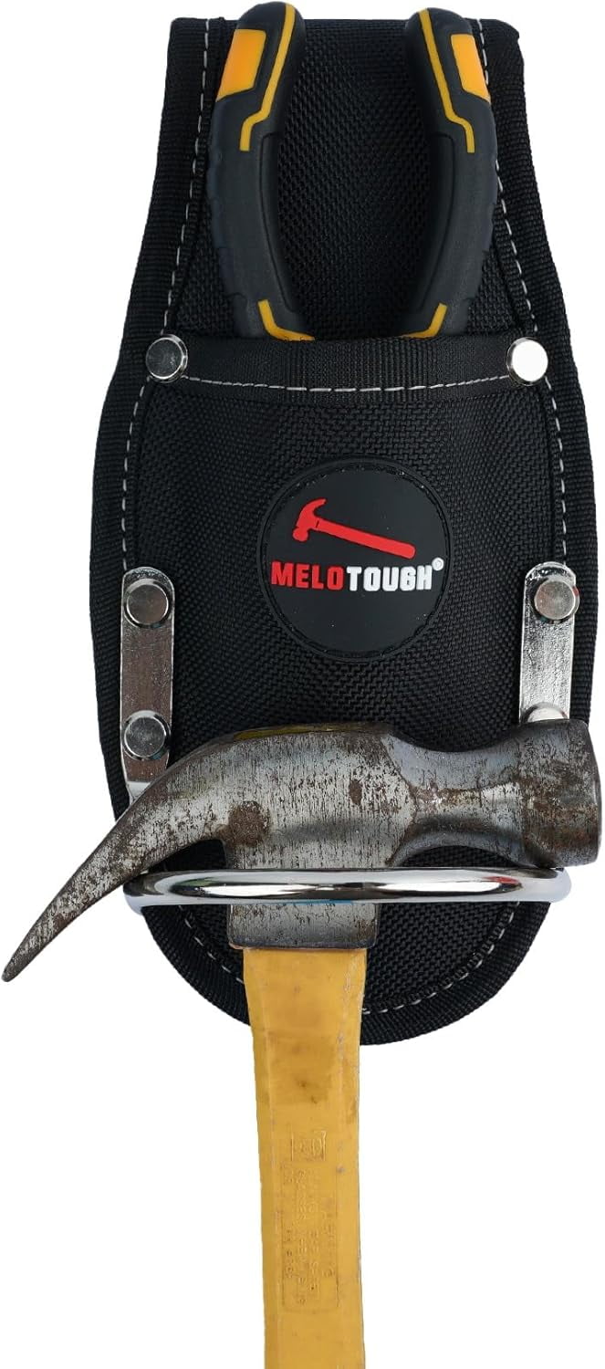 TRHOO-Plier Holster Tool Holder and Heavy Duty Steel Loop Hammer Holder ...