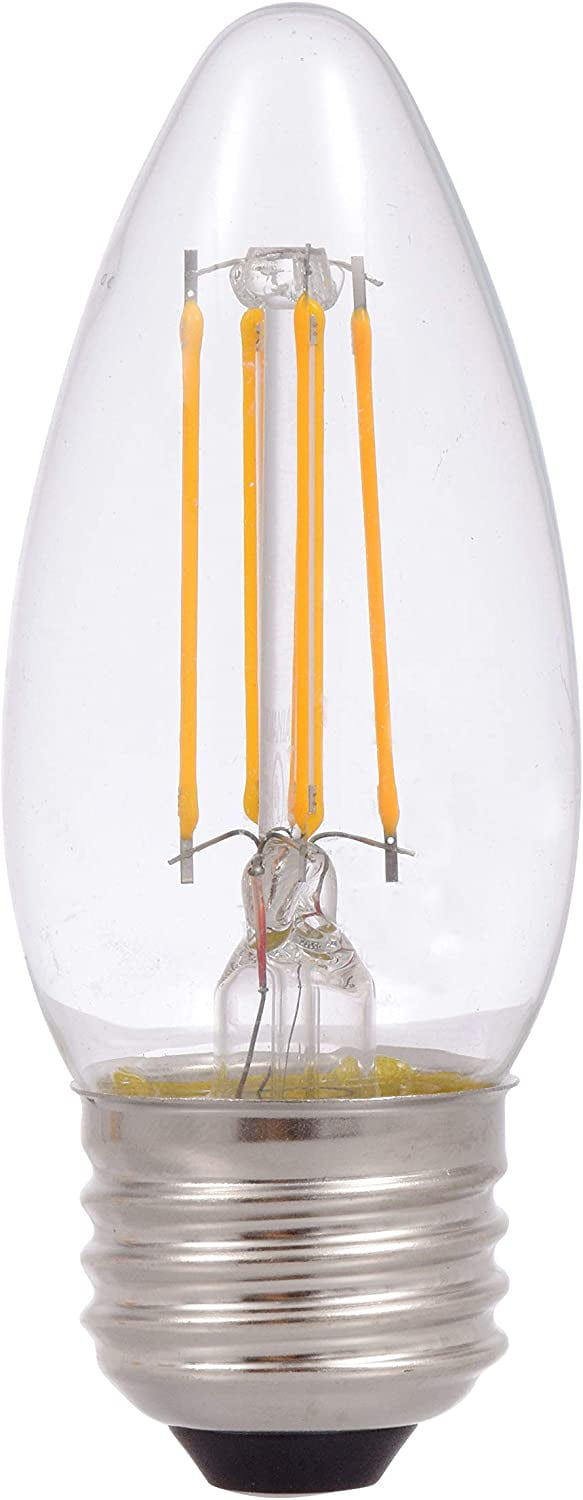 TRHOO-SYLVANIA LED TruWave Natural Series Candelabra Light Bulb, 40W ...