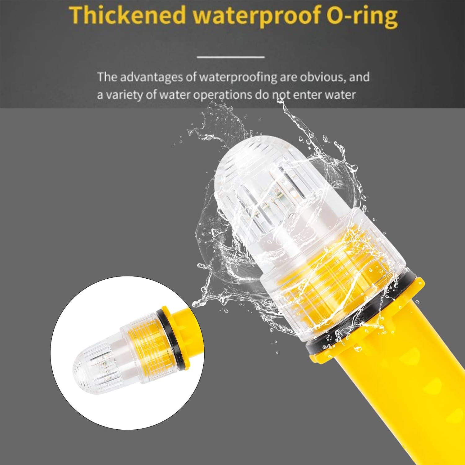 TRHOO-Safety Beacon Light, Boat Flares Kayak Navigation Lights ...
