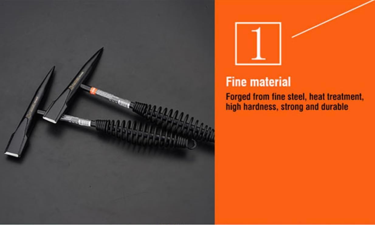TRHOO-Welding Chipping Hammer - Heavy Duty 17 oz Slag Hammer with ...