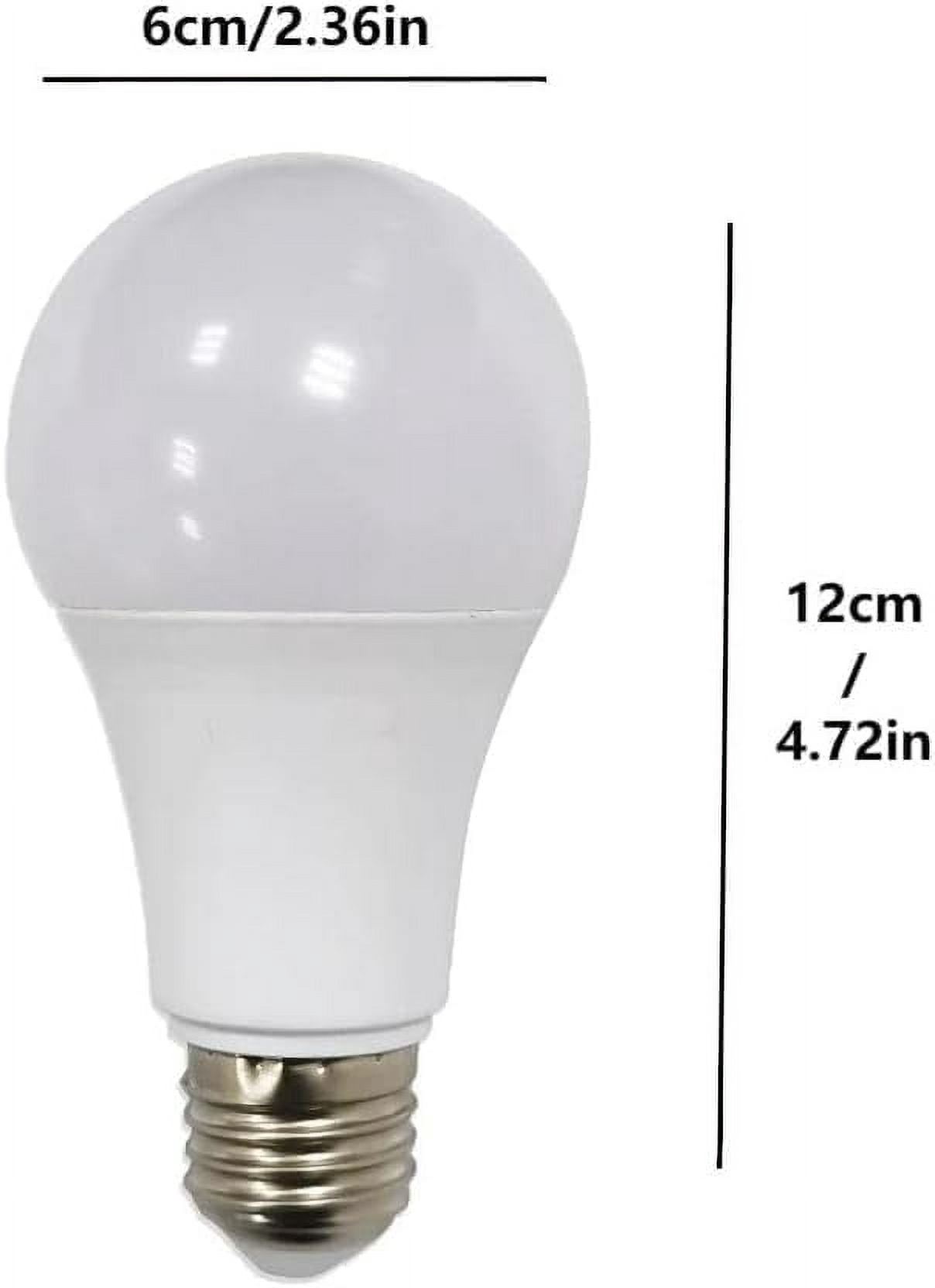 TRHOO-White Sight Secret Light Bulb, Safe Light Bulb Secret Compartment ...
