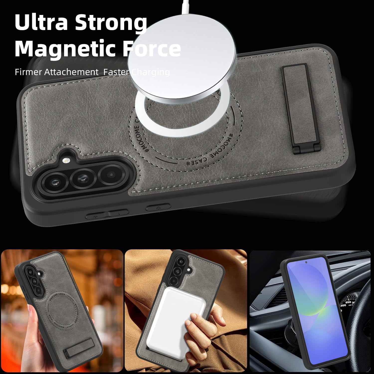 TRHOO-for Samsung Galaxy A36 5G Case/Galaxy A56 Case 2025 Leather ...