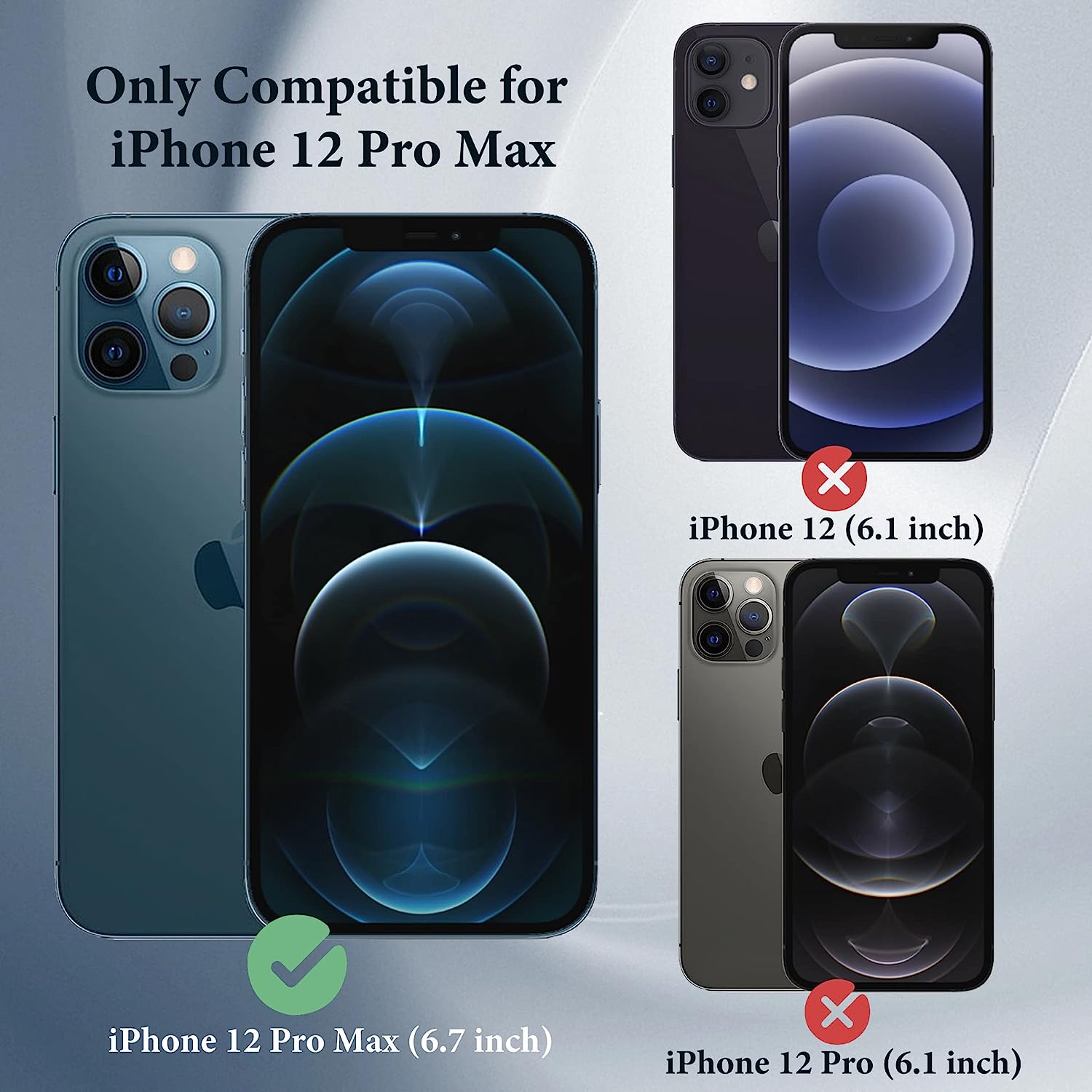 TRHOO-for iPhone 12 Pro Max Case Magnetic [Compatible with Magsafe ...