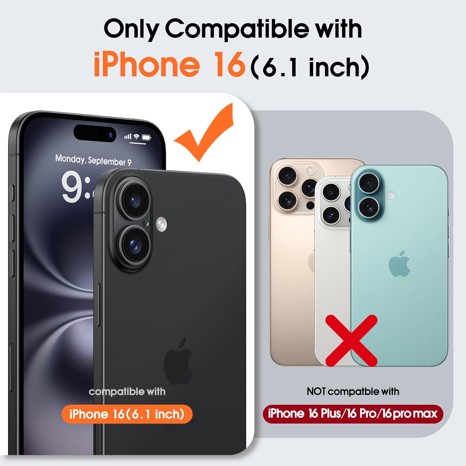 TRHOO-for iPhone 16 Case, [Compatible with Magsafe], [Military-Grade ...