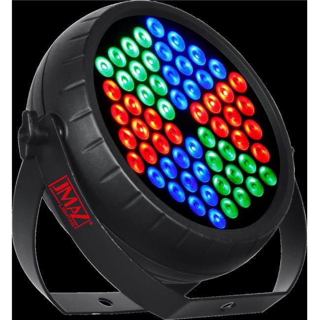 TRI60 Radiant Par Wash Fixture with 60 Tri-Color 3-in-1 RGB 3W LEDs ...