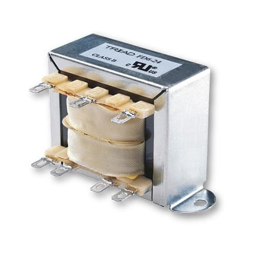 TRIAD MAGNETICS FD5-24-B, Transformer; 12VA; chassis; 115/230V, 24VCT ...