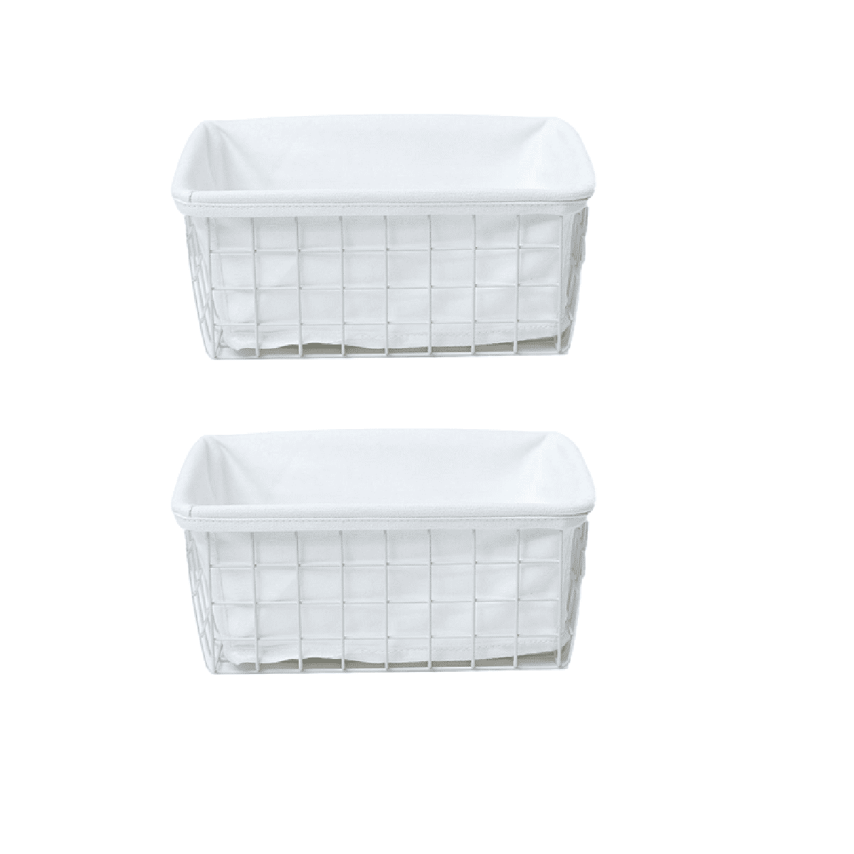 TRIANU 2 Pack Wire Baskets Storage Decor Crafts, Kitchen Organizing ...