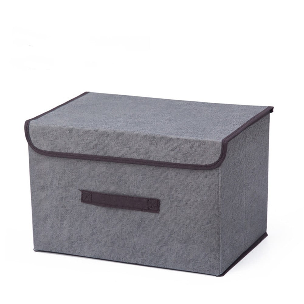 TRIANU Foldable Storage Bins Cubes Boxes with Lid - 1Pack Storage Box ...