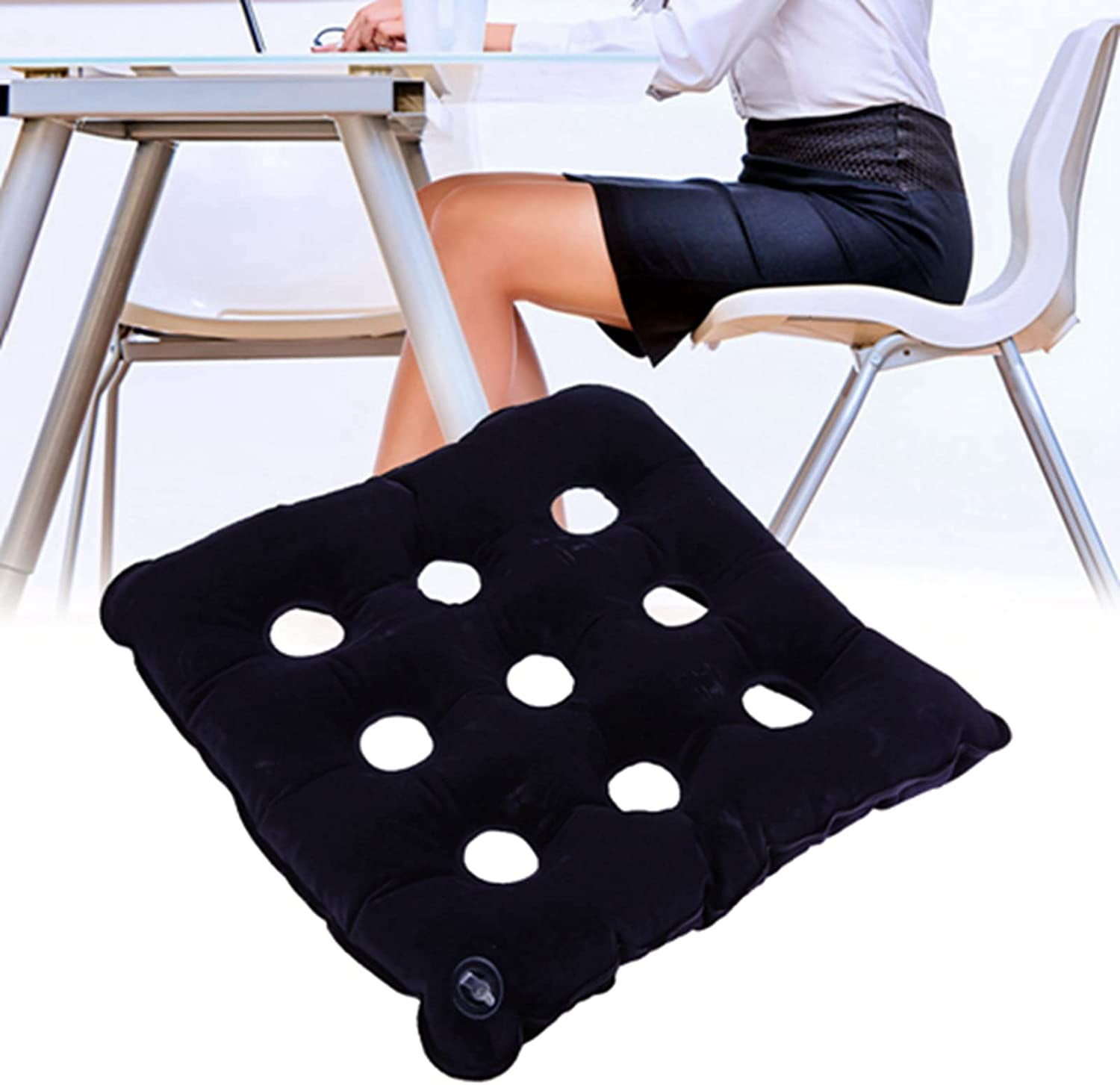 TRIANU Inflatable Chair Pad, Portable Seat Cushion Office Chair Cushion ...