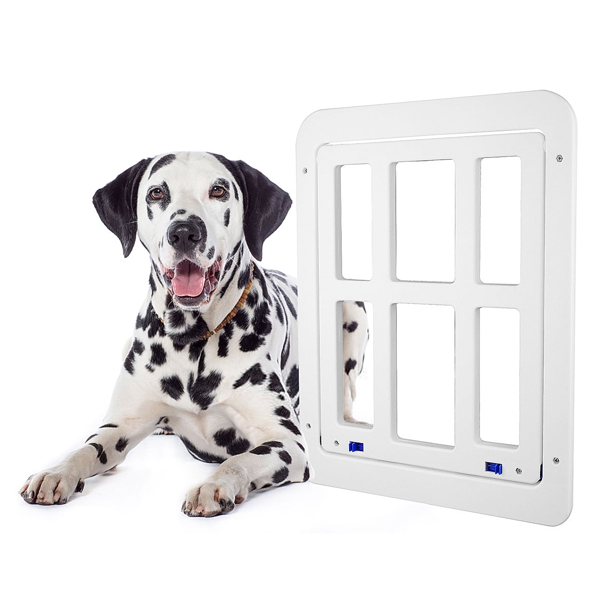 TRIANU Pet Screen Door, Inside Door 8.2" x 9.6", Lockable Magnetic Flap ...