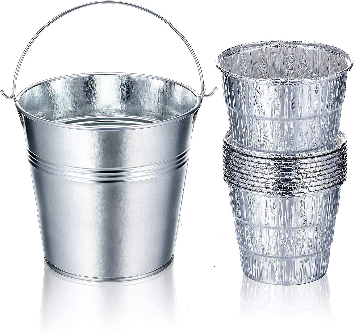 TRIANU Smoker Grease Bucket with 12 Pack Disposable Liners Kits ...