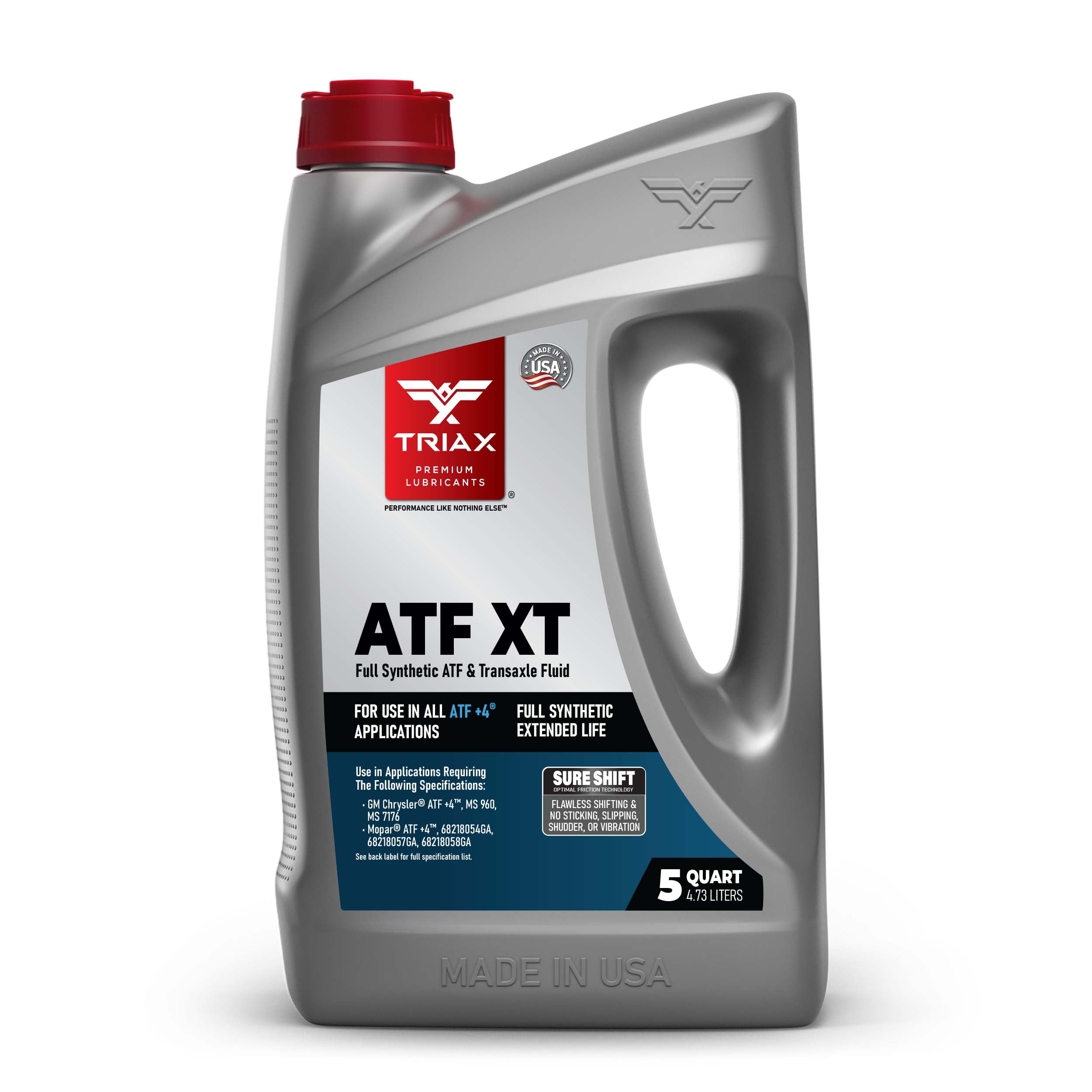 TRIAX ATF XT Full Synthetic For All ATF +4 Applications (5 Quart ...