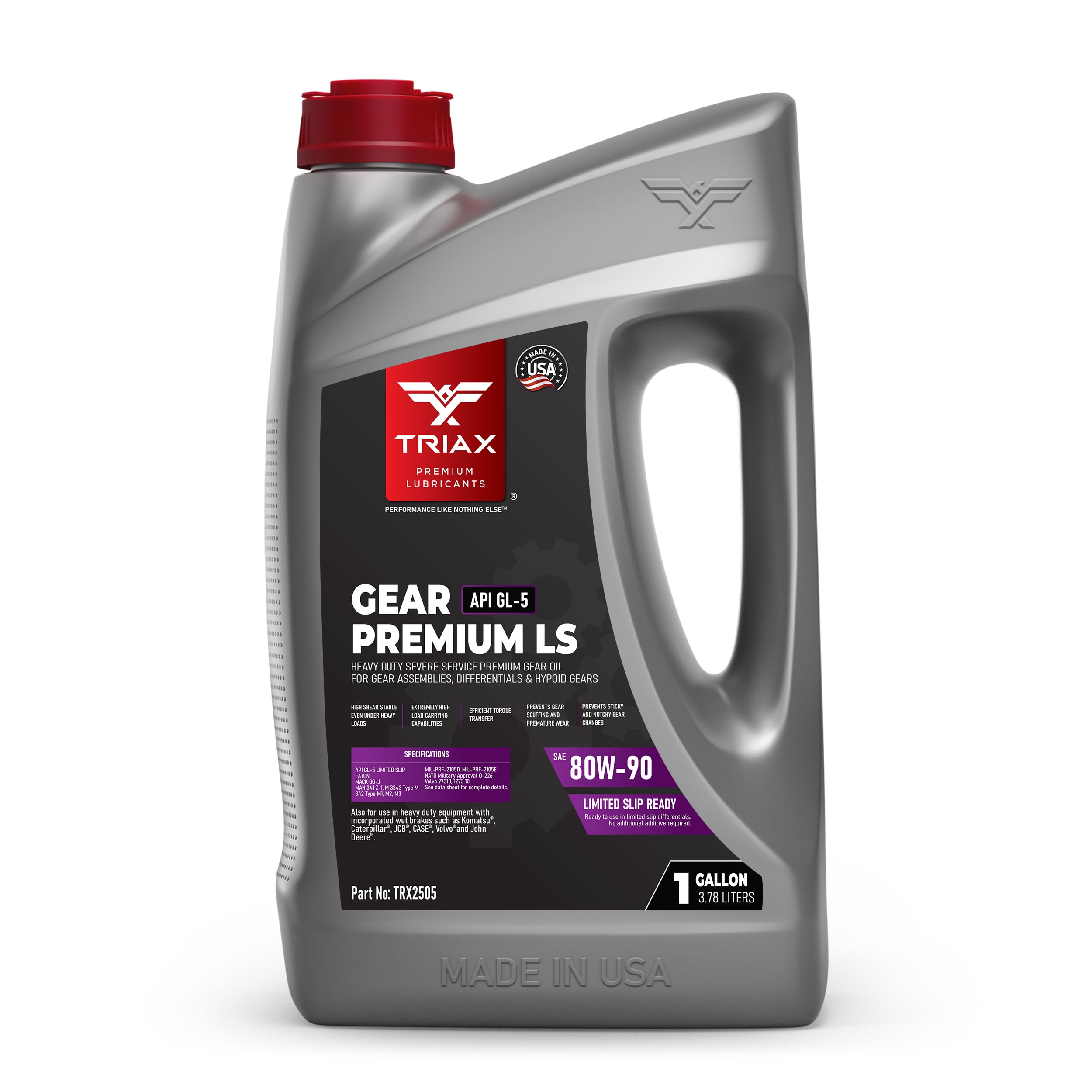 TRIAX Gear Premium LS 80W-90 GL-5 Gear Oil, 1 Gallon - Walmart.com
