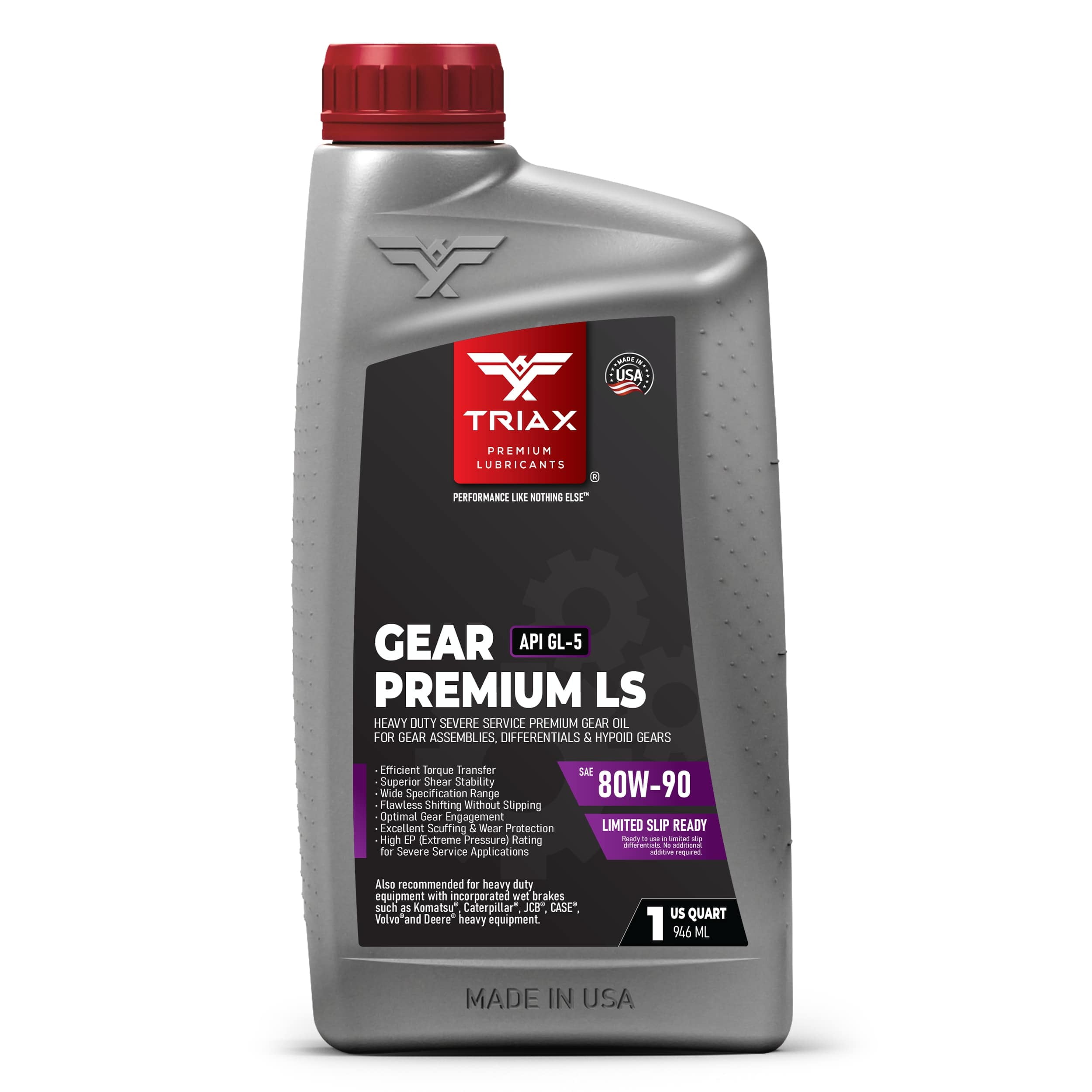 TRIAX Gear Premium LS 80W-90 GL-5 Gear Oil, 1 Quart - Walmart.com