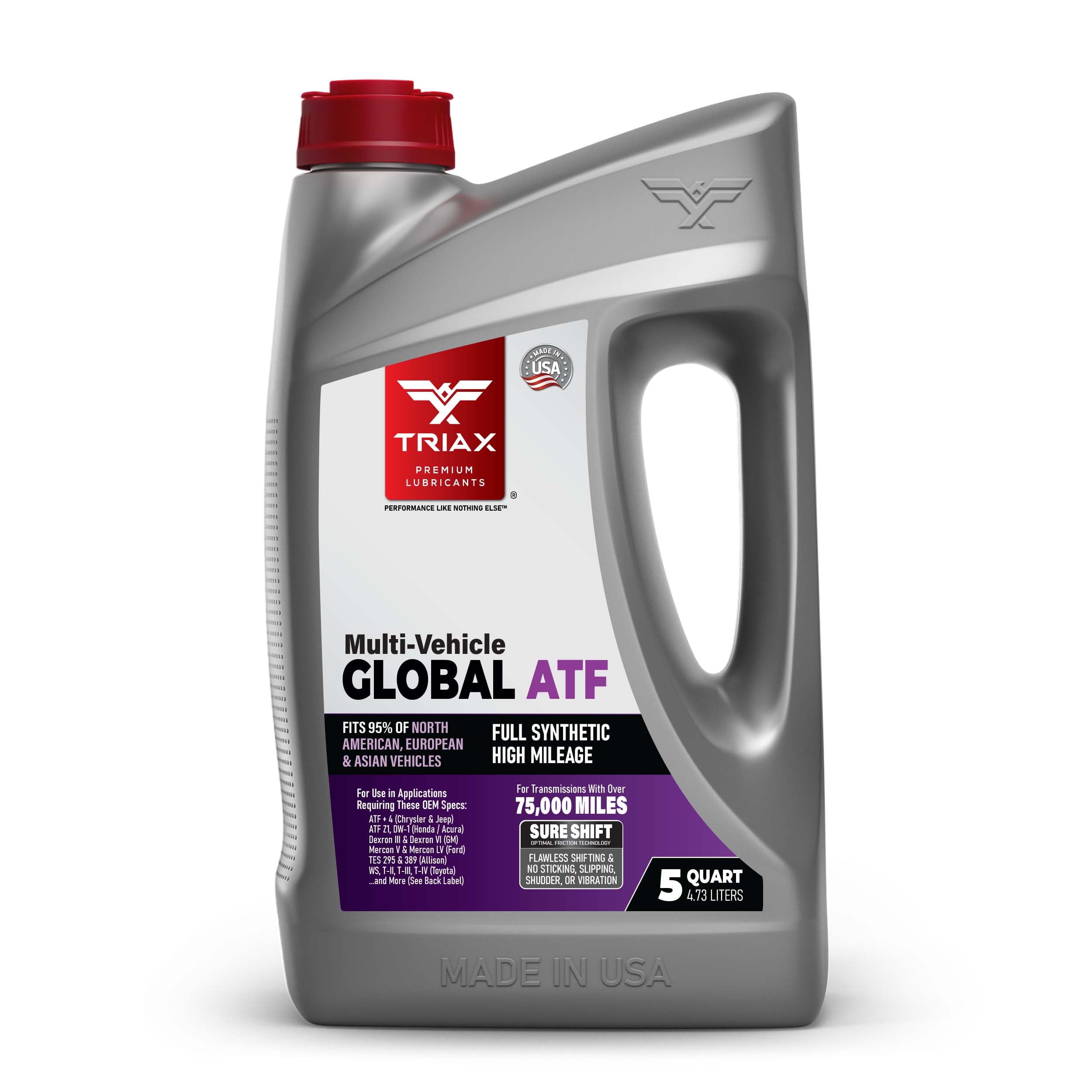 TRIAX Global ATF, Synthetic Multi-Vehicle Automatic Transmission Fluid ...
