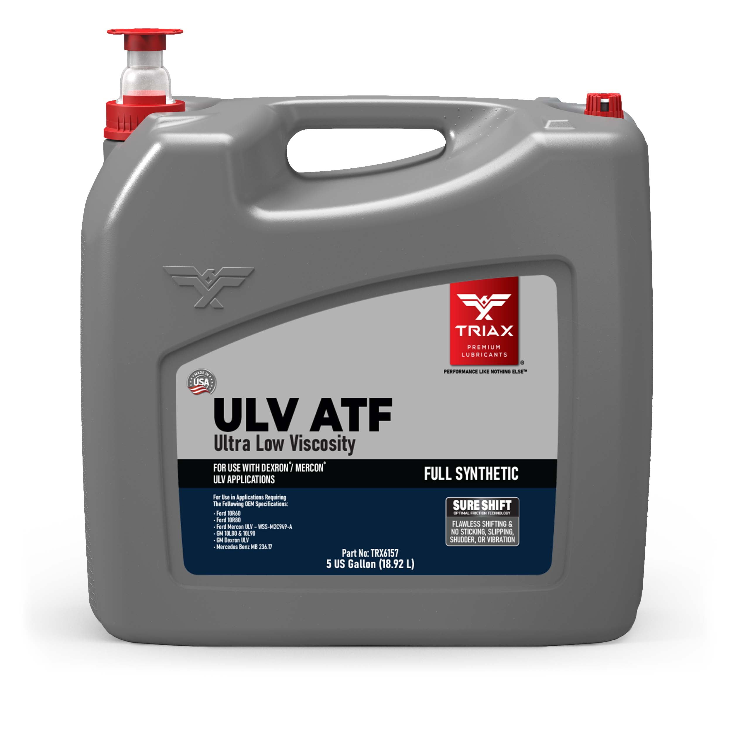 TRIAX ULV ATF - Ultra Low Viscosity, Full Synthetic Automatic ...