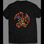 TRIBAL CHARIZARD CUSTOM POKE MONSTERS ART SHIRT - Walmart.com
