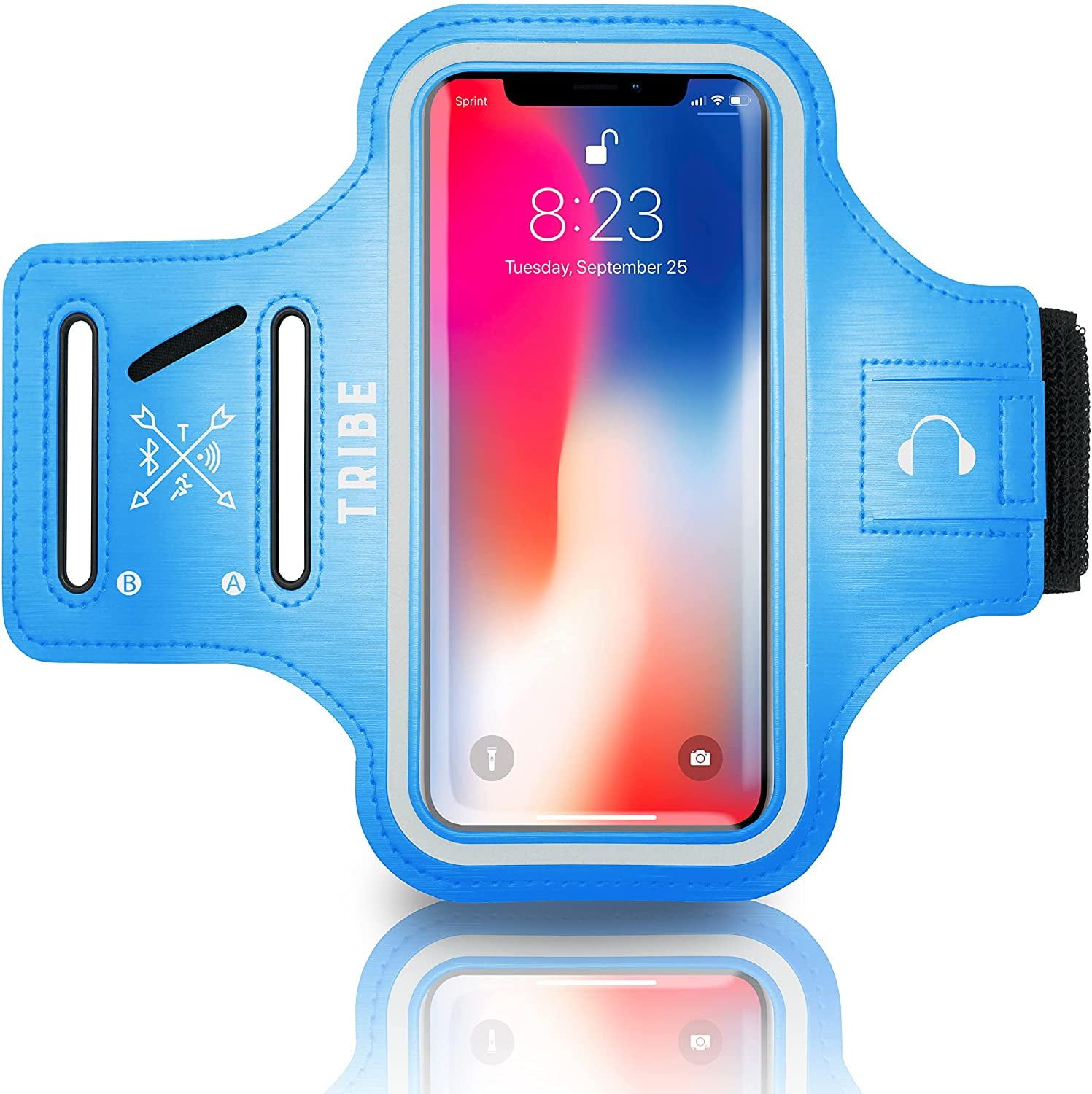 TRIBE Water Resistant Cell Phone Armband Case Running Holder for iPhone ...