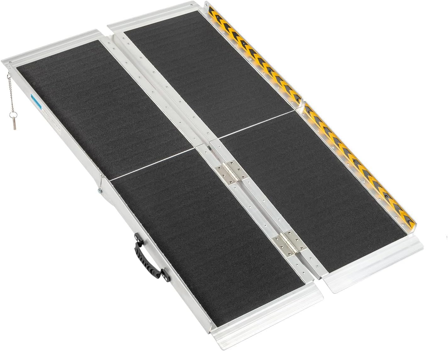 TRIBLE SIX 4FT Wheelchair Ramp with Slip-Resistant Surface Portable ...