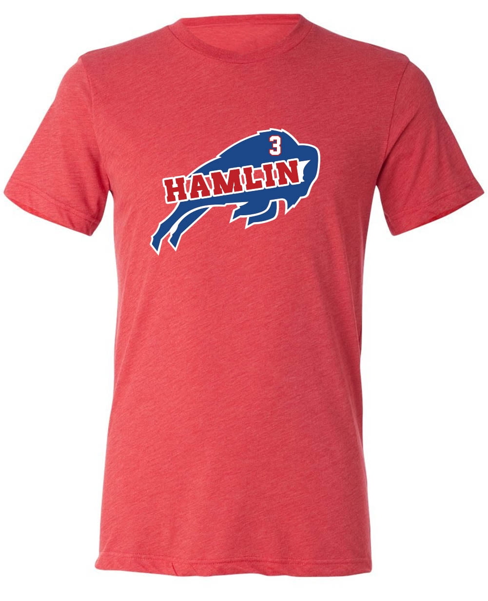 TRIBLEND Bills Damar Hamlin Logo Prayers T-Shirt ADULT XL - Walmart.com