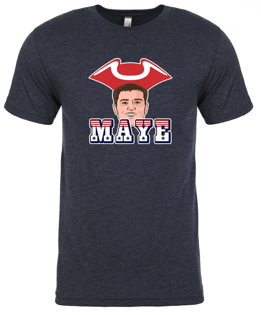 TRIBLEND Drake Maye Logo New England Shirt T-Shirt - Walmart.com