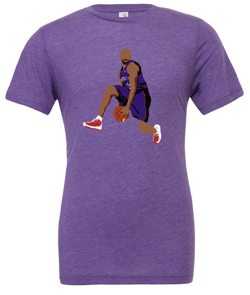 TRIBLEND Toronto Vince Carter Vinsanity Dunk Shirt T-Shirt - Walmart.com