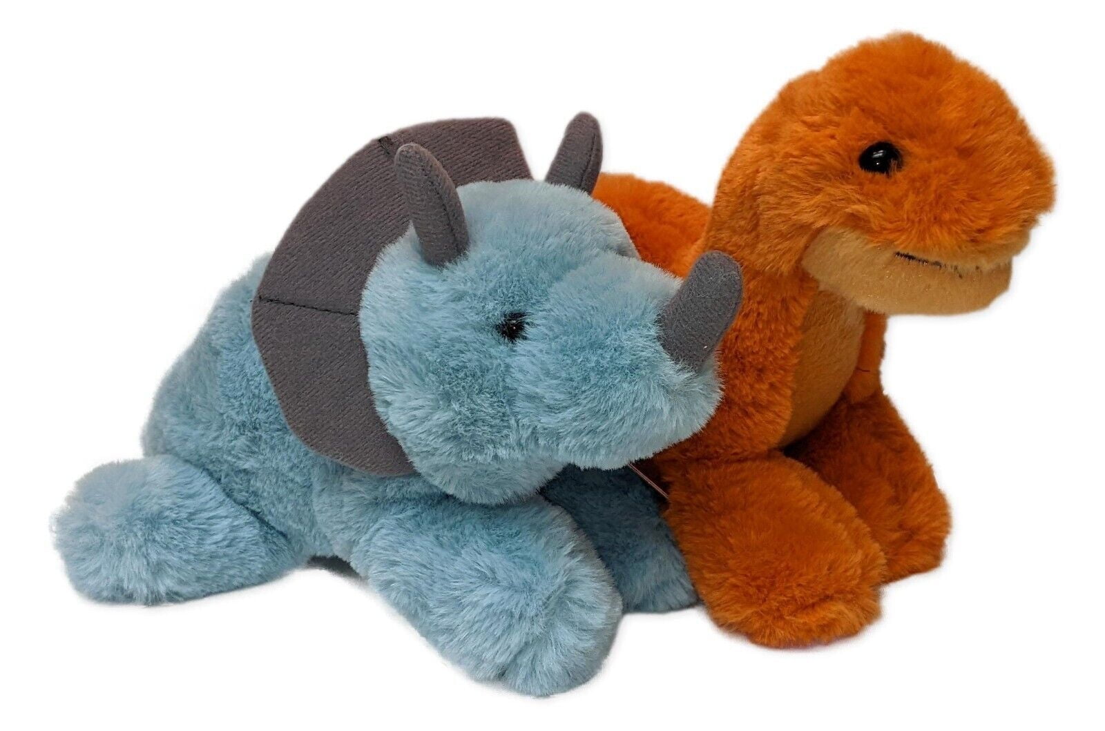 TRICERATOPS & BRONTOSAURUS Dinosaur Mini Flopsie 8" Stuffed Animal by ...
