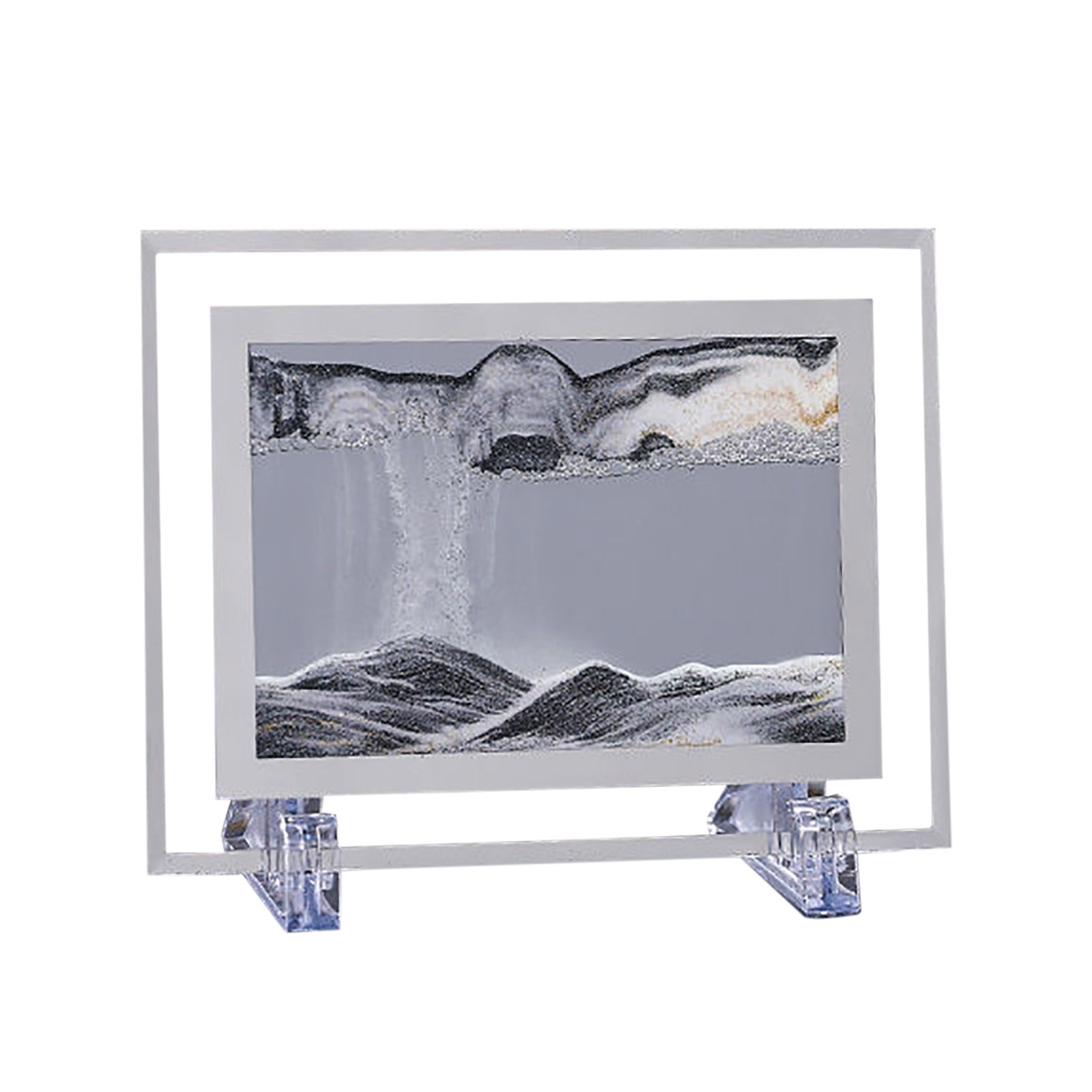 TRIEIY Wall Ornament Clearance Sale！ Creative 3D Colorful Moving Sand ...