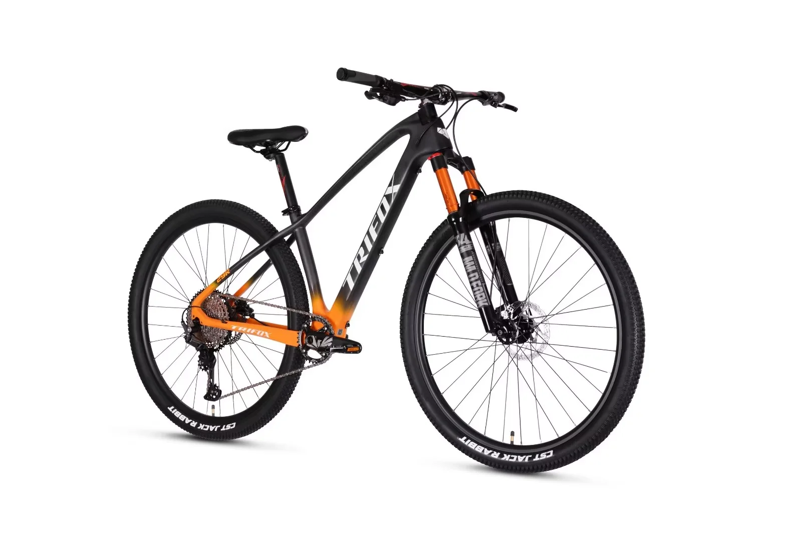 TRIFOX Carbon MTB Mountain Bike, New Upgraded T800 Full Carbon Fiber ...