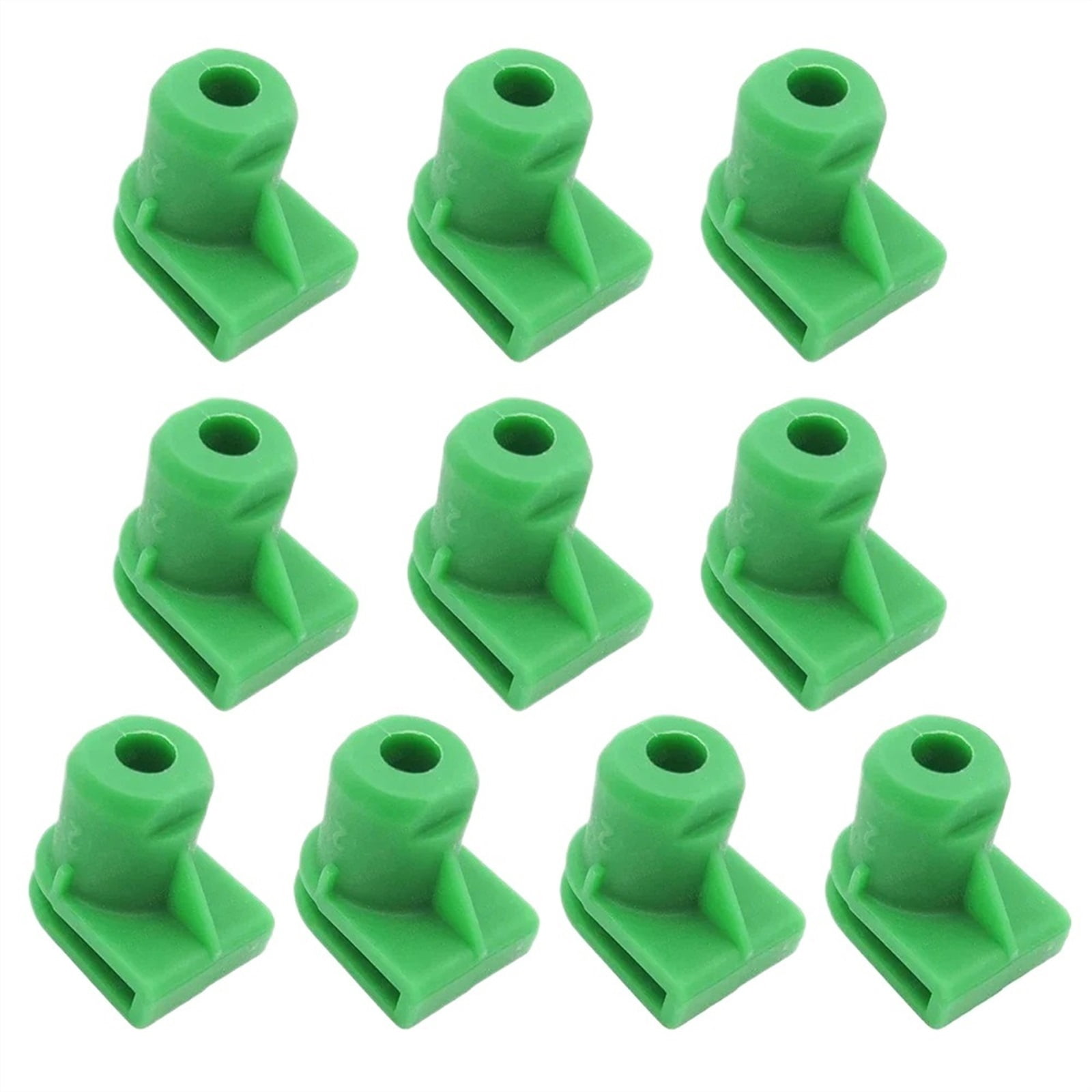 TRIFUNESS Nylon Green 10pcs Front Bumper Trim Fastener Clips For Volvo ...