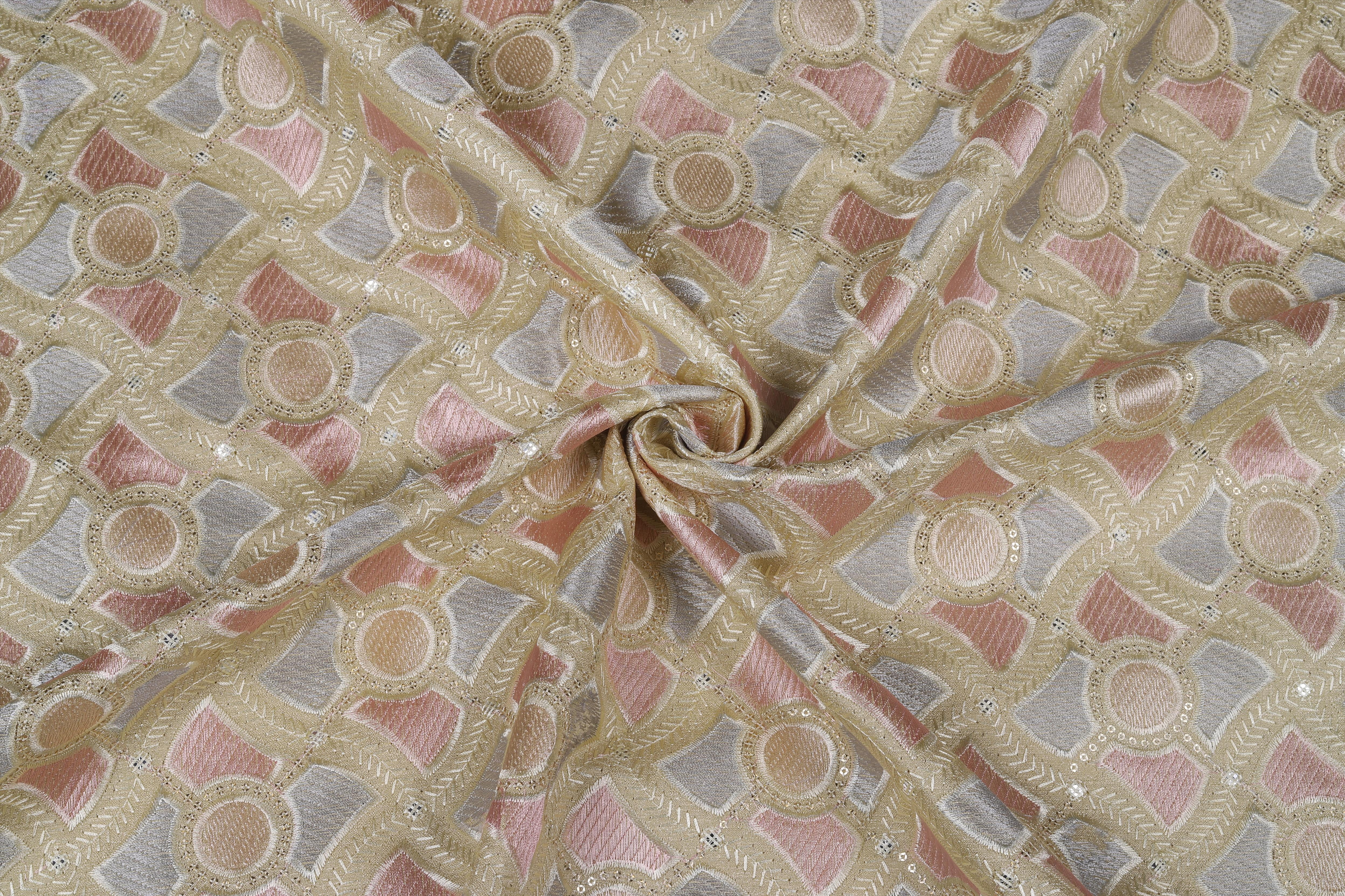 TRILOKI Multicolor3 Poly Raw Silk Embroidery DIY Arts & Crafts, Sewing ...