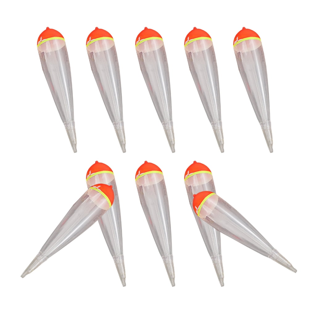 TRINGKY 10Pcs Fishing Float Weighted Bobbers Inline Bobber Floating Buoyancy Enduring - Walmart.com