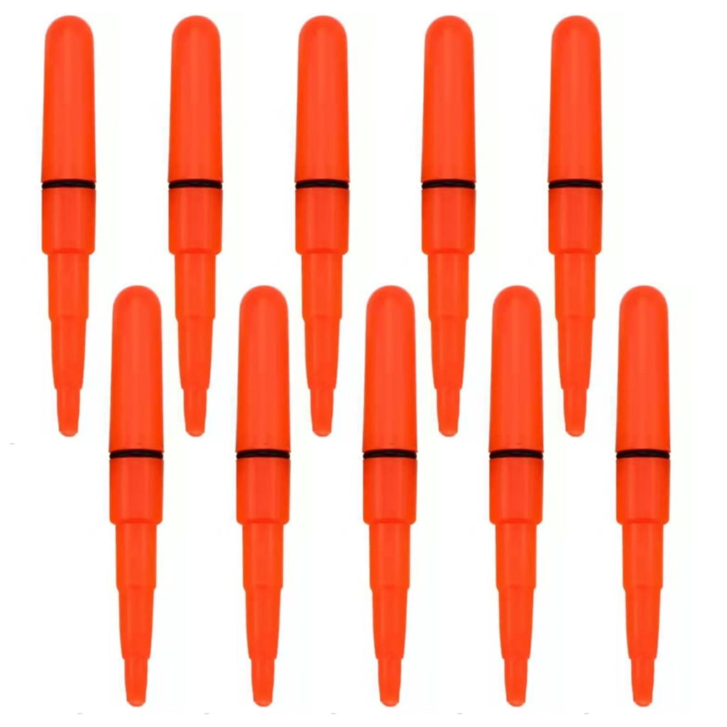 TRINGKY 10Pcs Fishing Rod Tip Glow Stick Light Feeders Bites Alarm ...