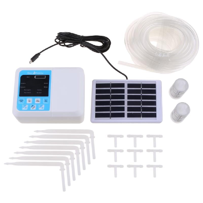TRINGKY 1Set Automatic Irrigation System Intelligent Water Timer Solar ...