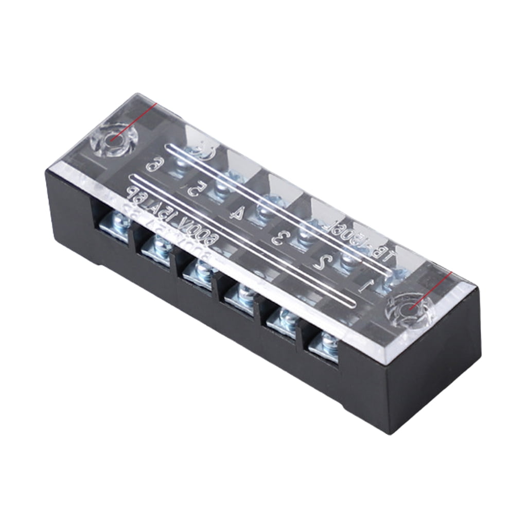 TRINGKY 3/4/5/6/8 Position Terminals Block Wire Connector Fixed Wiring ...