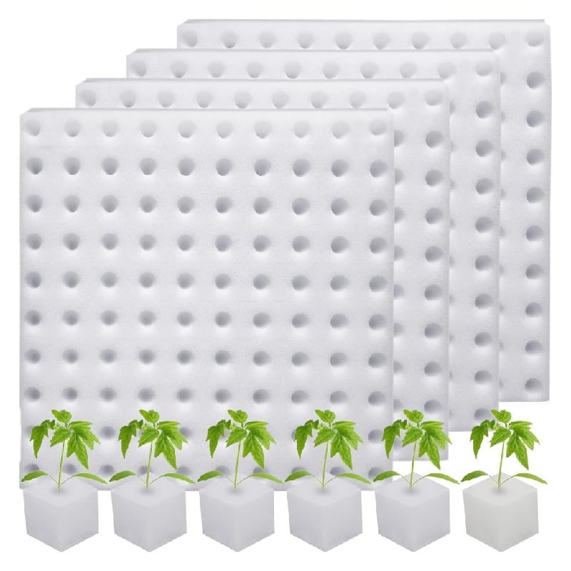 TRINGKY 400Pcs Sponge Cubes Hydroponic Sponge Planting Tool Sponges DIY ...