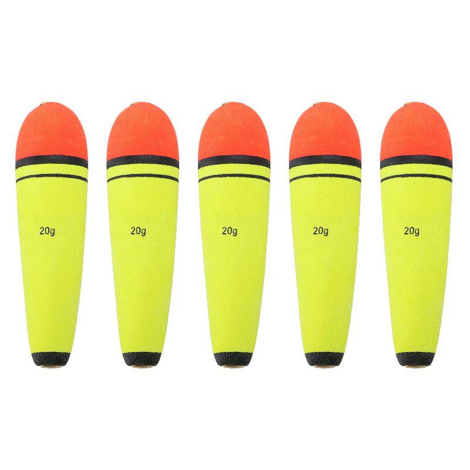 TRINGKY 5Pcs Fishing Bobbers Floats Unweighted Bobbers EVA Foam Fishing ...