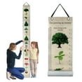 Record Frame Toddmomy Kids Growth Chart Ruler - Hanging Wooden Height ...