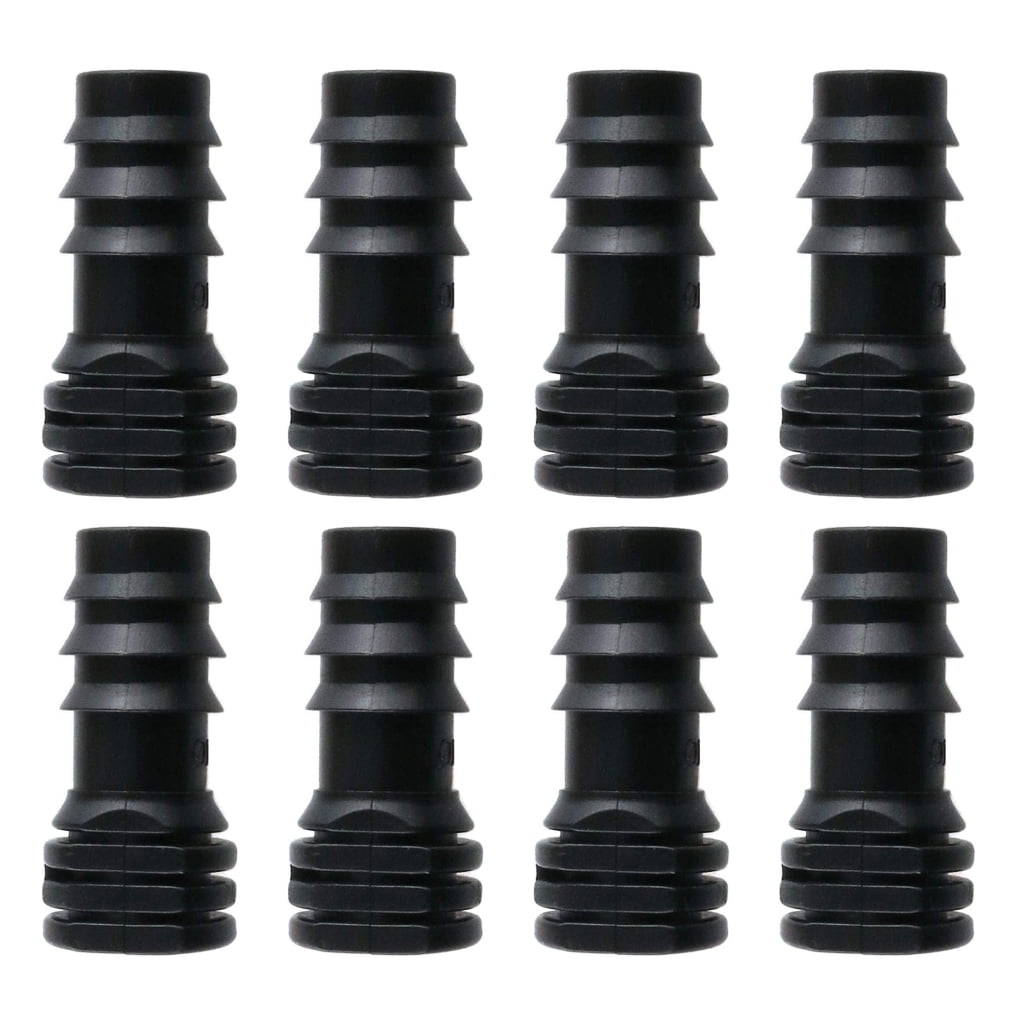 TRINGKY 8Pcs Garden Hose End Plug 1/2inch 16mm Plastic Drip Irrigation ...