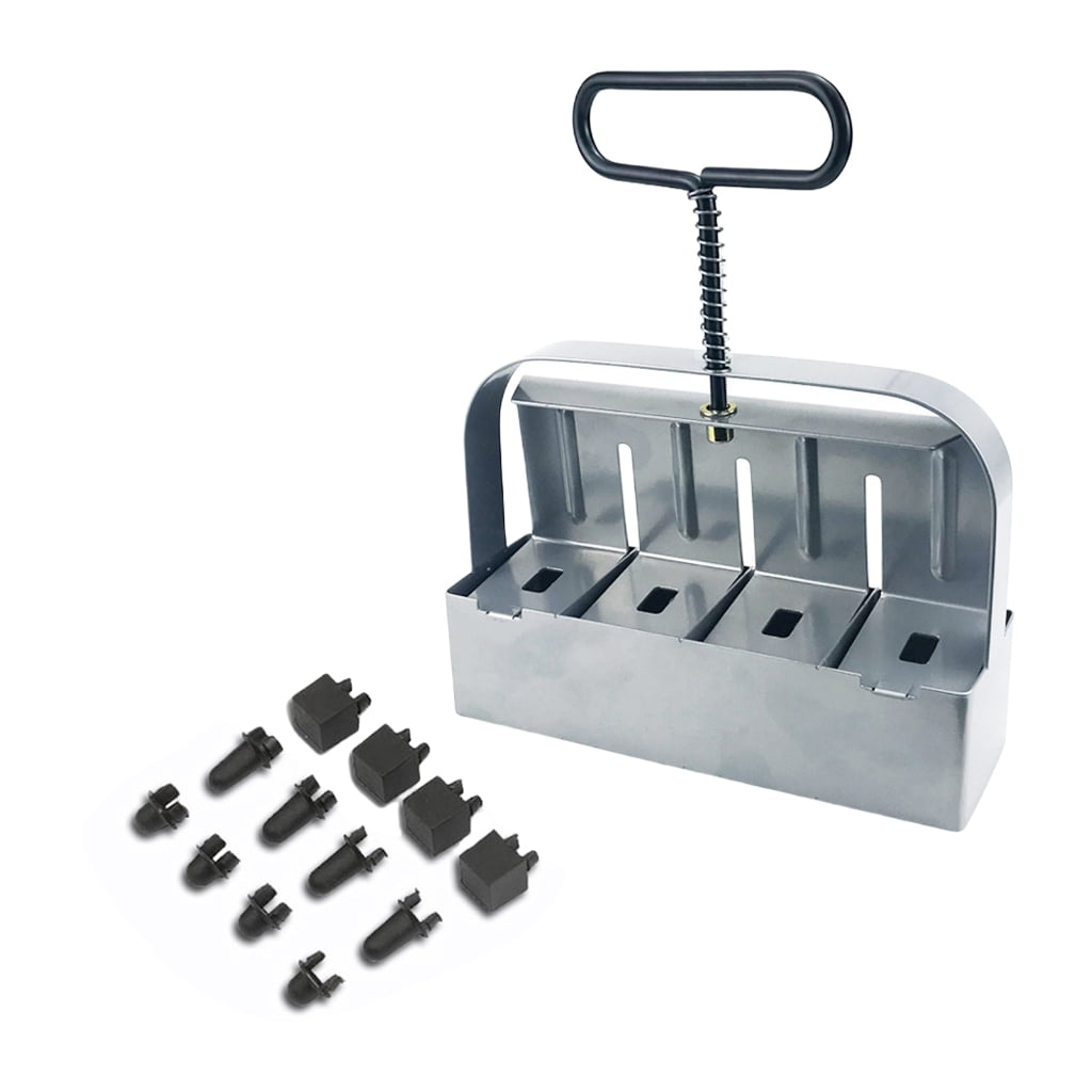 TRINGKY Aluminum Seeding Tool Gardening Planting Aid with rusts for ...