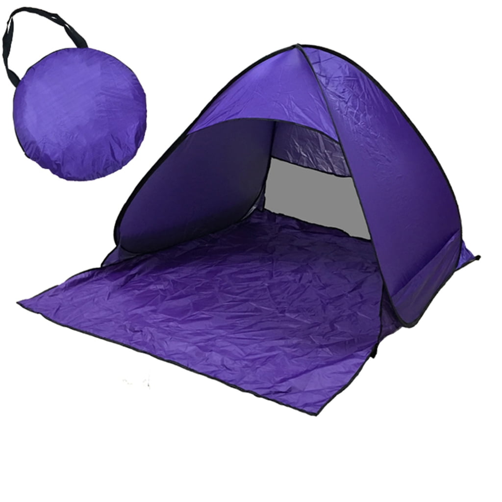 TRINGKY Automatic Camping Tent 2-3 Persons Beach Tent Outdoor Quick ...
