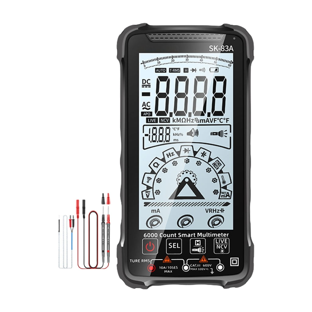 TRINGKY Compact Multimeter Portable Multimeter Device Easy to Carry for ...