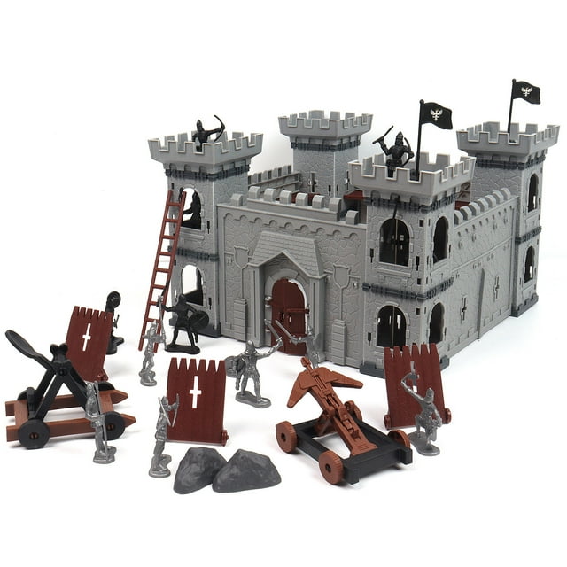 TRINGKY DIY Castle Building the Medieval Times Military Fort Model Kit ...