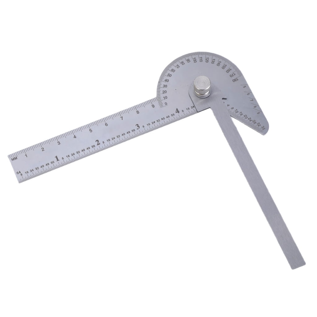 TRINGKY Easy Carry 9cm 4 Inch Protractor Precisions Measuring Tool ...