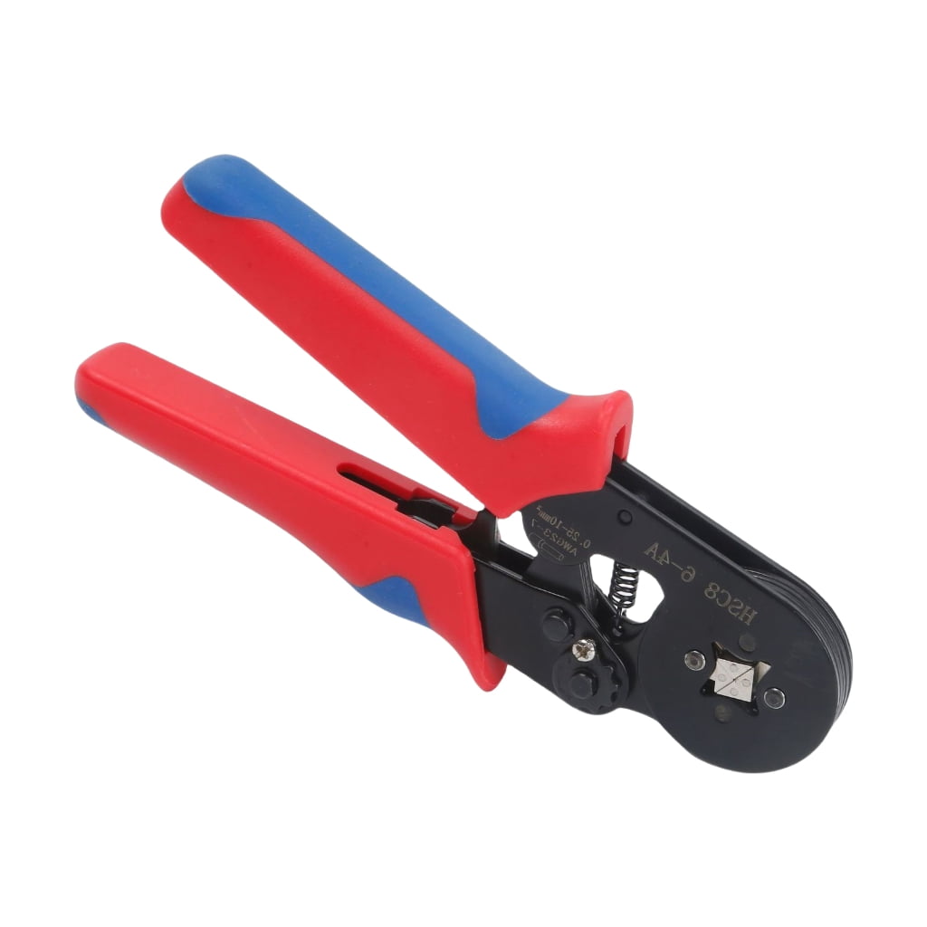 TRINGKY Ferrule Crimper Plier Selves Adjustable Ratcheting Crimping ...