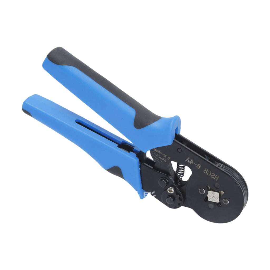 TRINGKY Ferrule Crimper Plier Selves Adjustable Ratcheting Crimping ...
