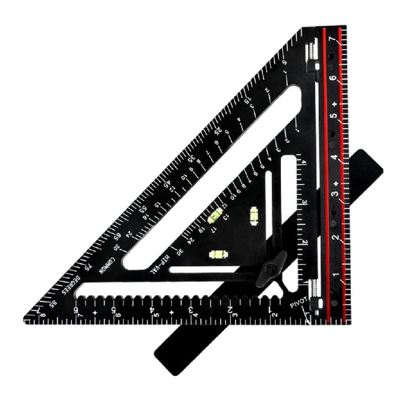 TRINGKY Foldable Triangles Square Measuring Tool With Fixed Rod For ...